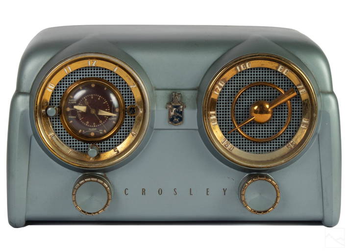 Crosley Dashboard Style Dial Bakelite Tube Radio