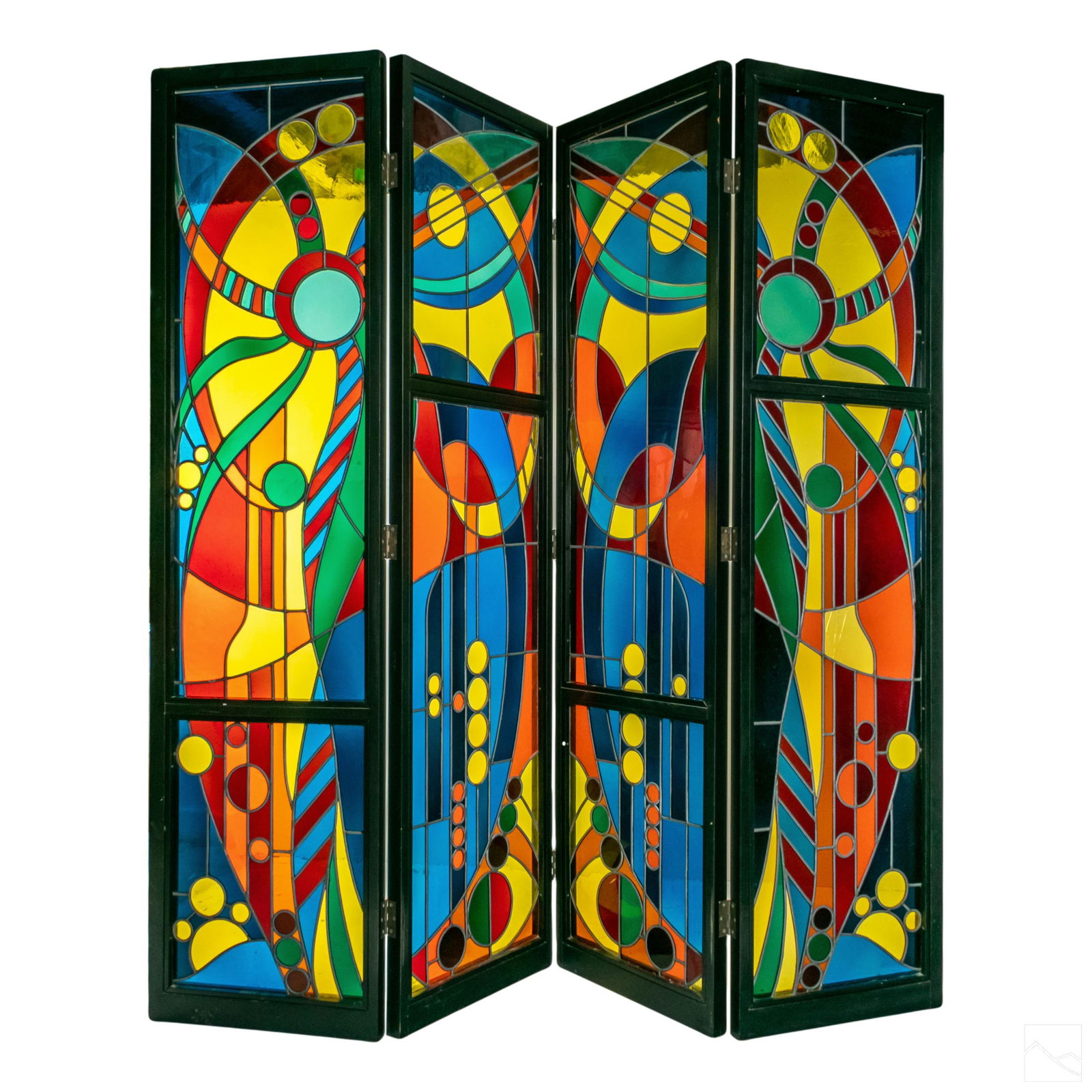 Quentin Florence Modern Italian Stained Glass Screen - Jan 26, 2022 ...