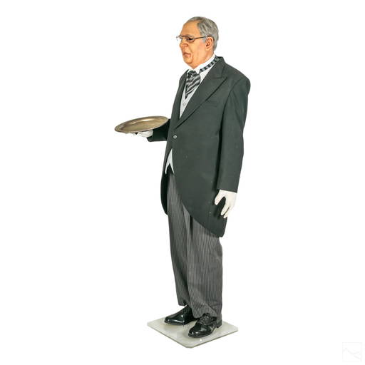 Hyper Realistic Life Size Figural Butler Sculpture - Jan 26, 2022 ...