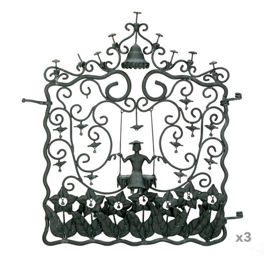 Mackenzie Childs Forged Iron Storybook Gates