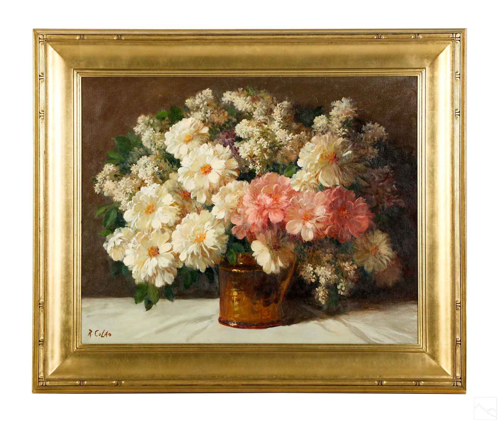 Rudolph Colao 1927-2014 Still Life Oil Painting - Nov 30, 2022 | Hill ...