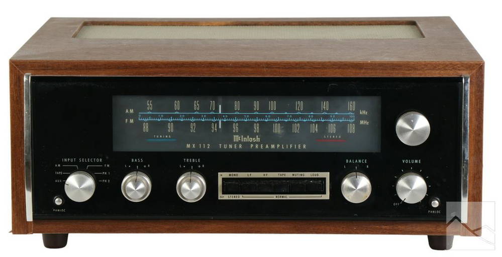 Mcintosh Mx112 Audio Stereo Tuner Receiver C.1969