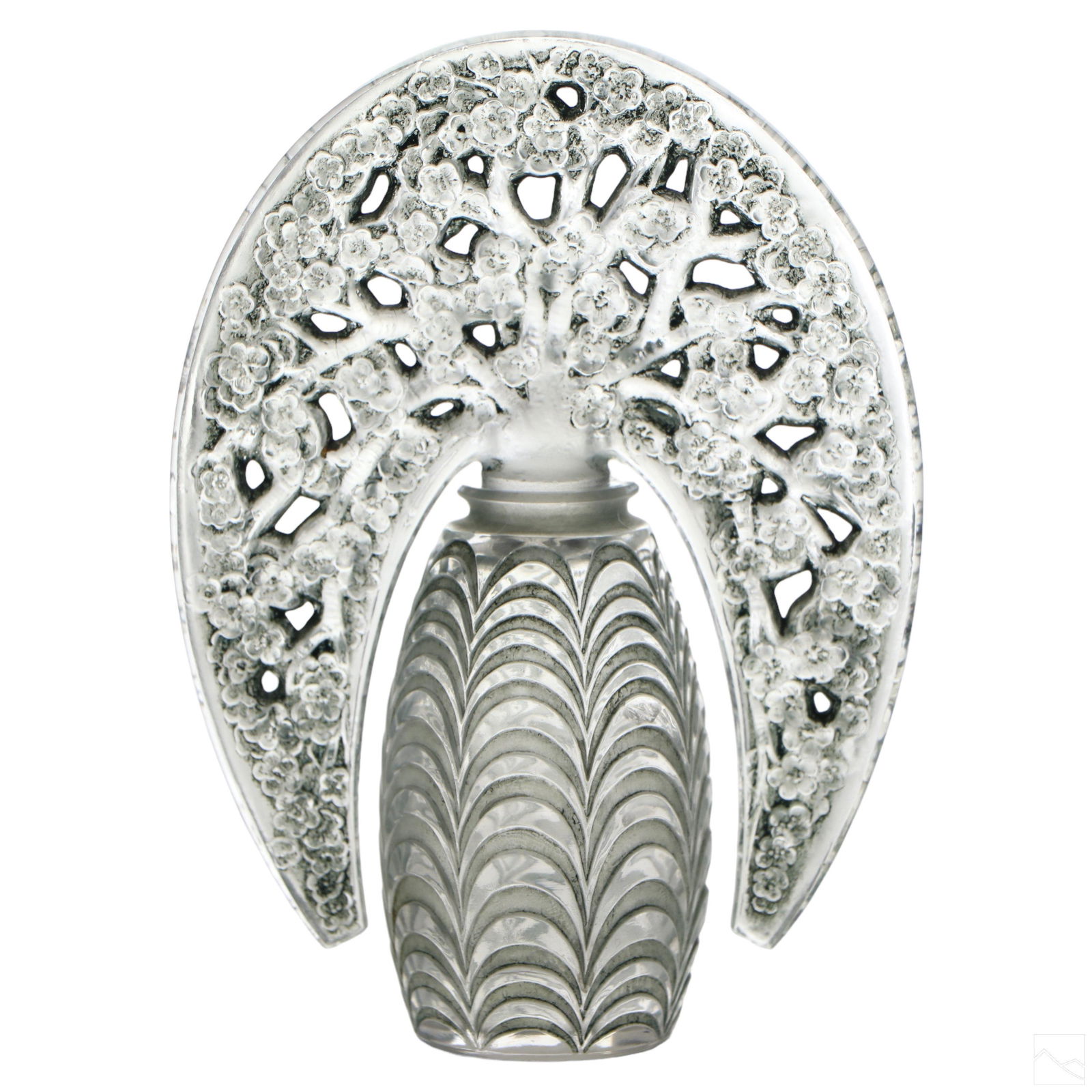 R Lalique Bouchon Fleurs De Pommier Perfume Bottle