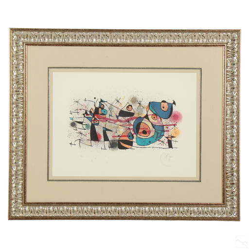 Joan Miro 1893 1983 Ceramiques Lithograph Signed