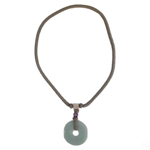 Pat Tseng Designer Modern Minimalist Jade Necklace