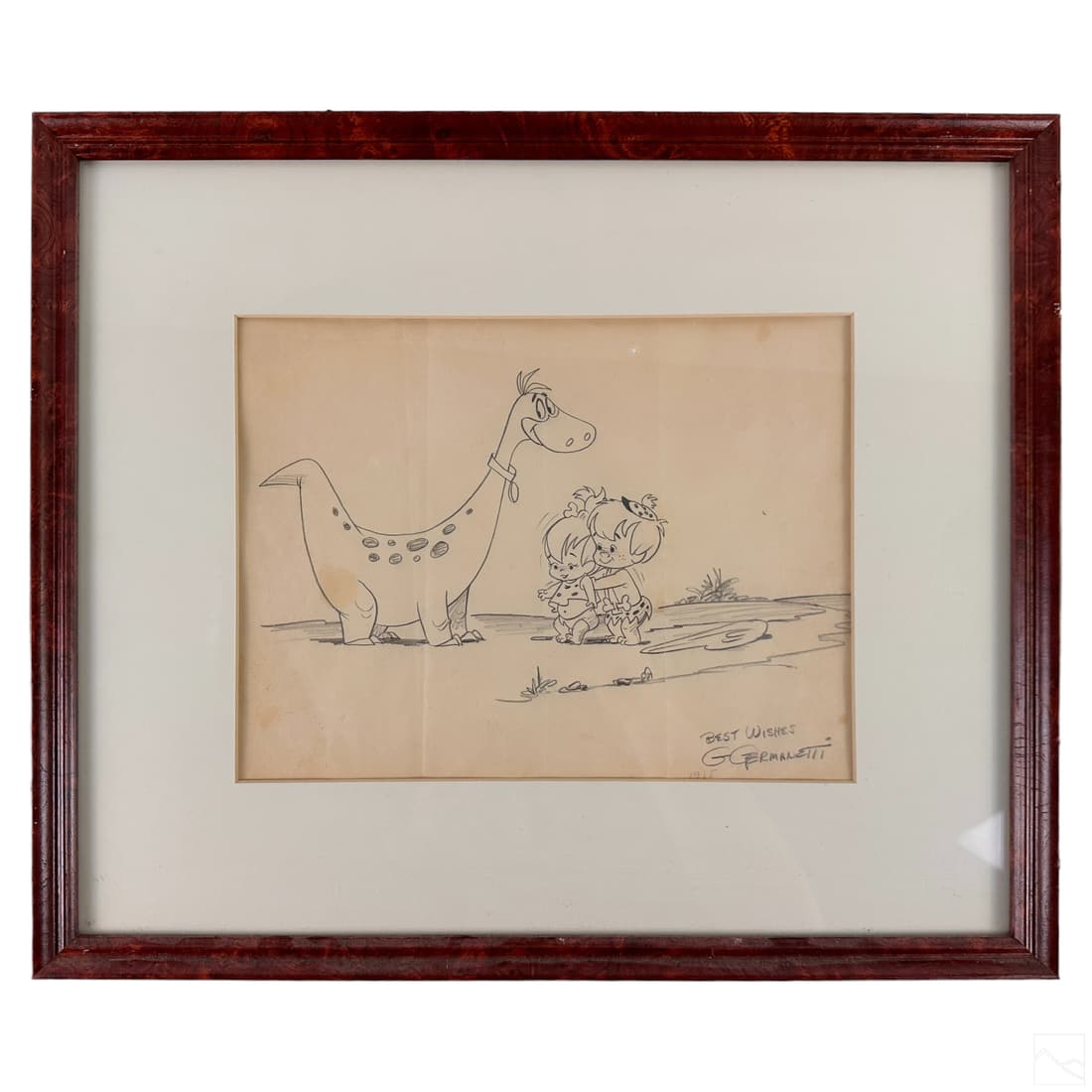 George Germanetti 1908 1967 Cartoon Illustration