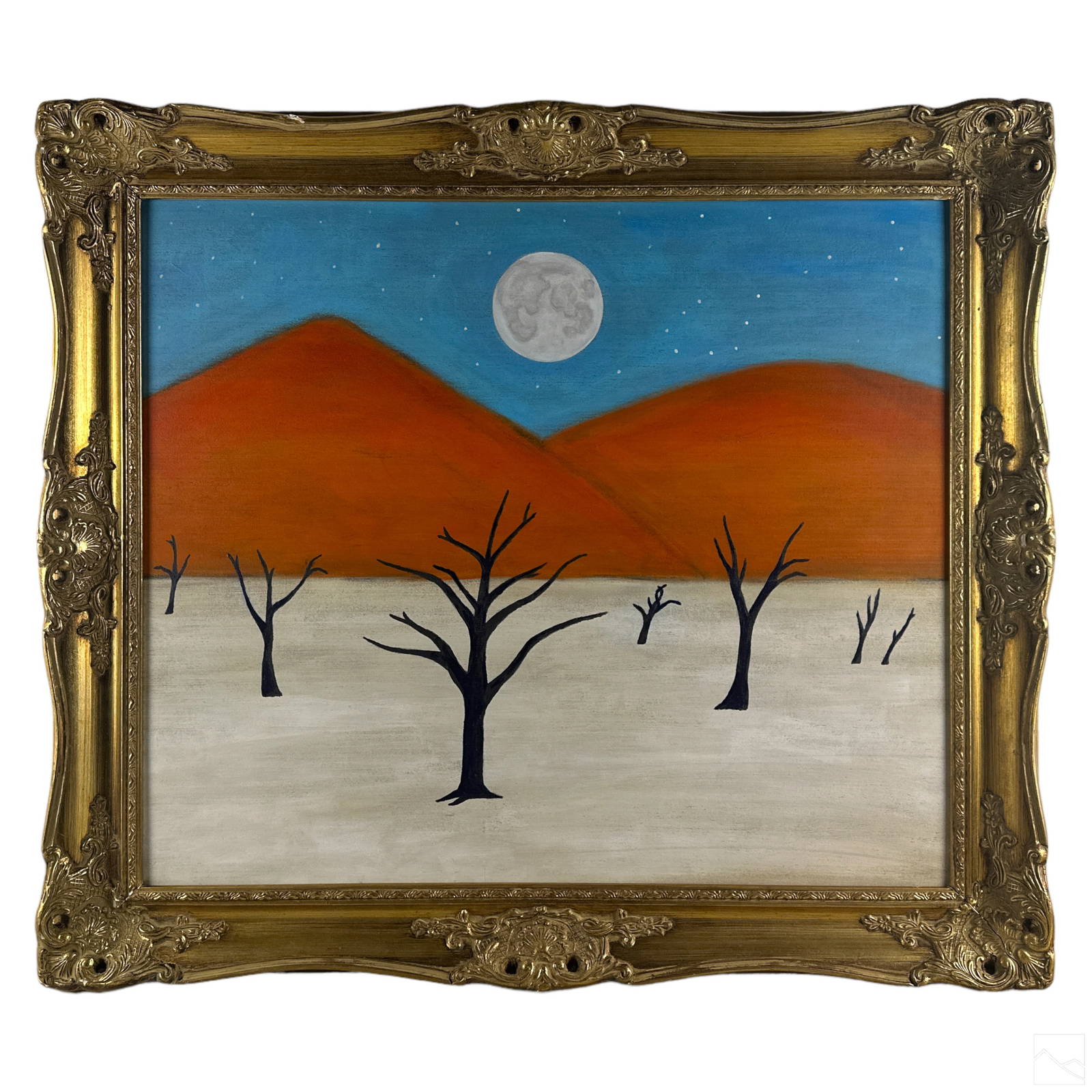 Tim Ray Fisher B1969 Surrealist Landscape Painting Auction
