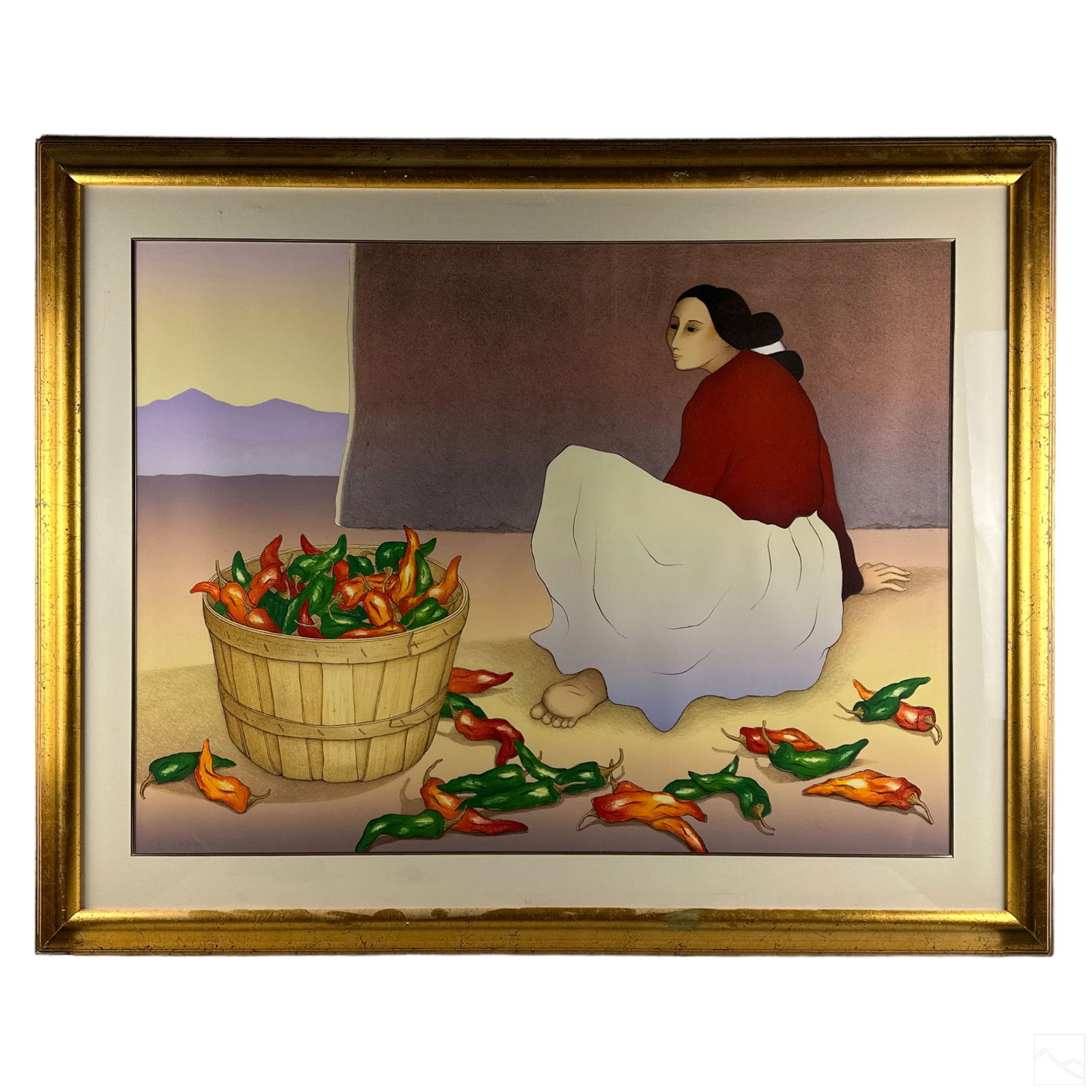 R.c. Gorman 1932 2005 Chili Picker Le Litho Signed