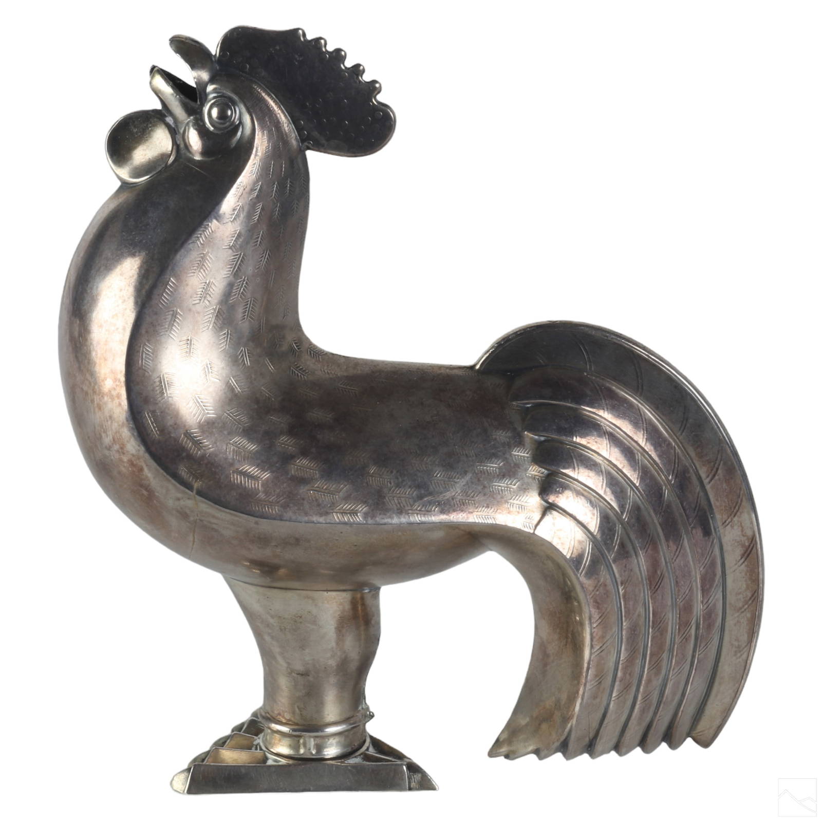 Tostrup Norwegian Silver Rooster Sugar Caster 130g Auction