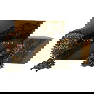 Jay Strongwater Designer Teapot And Pendant Clocks Auction