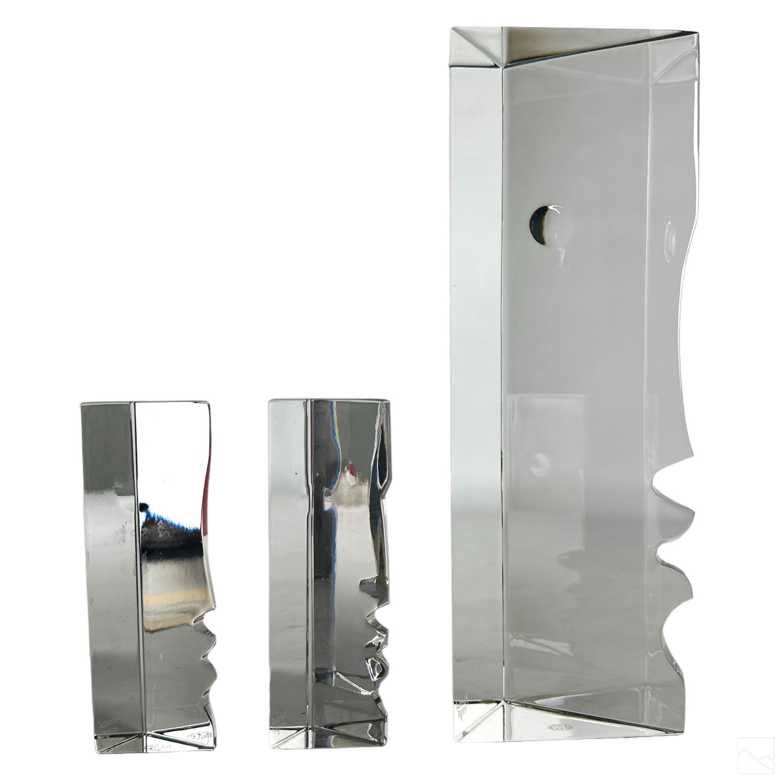 Baccarat Robert Rigot Crystal Encounter Sculptures Auction