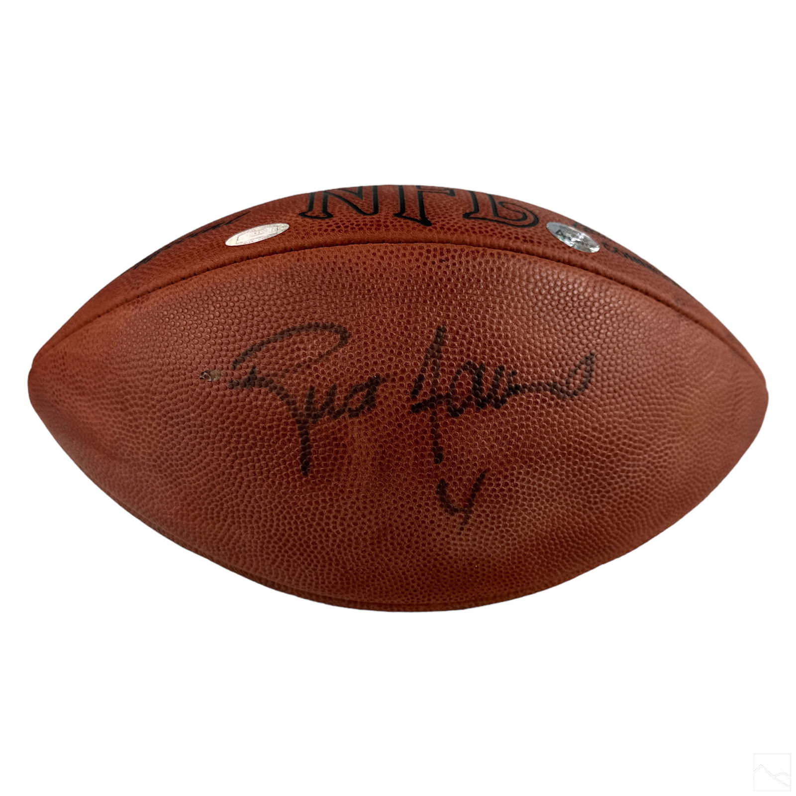 Brett Favre Autographed Official Nfl Football Coa Auction