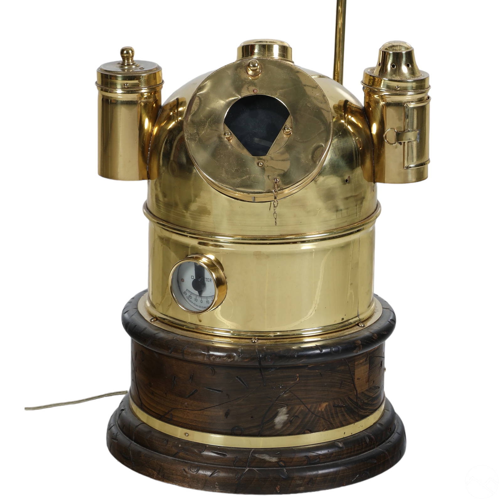 Japanese Brass Nautical Salvage Ship Binnacle Lamp Auction