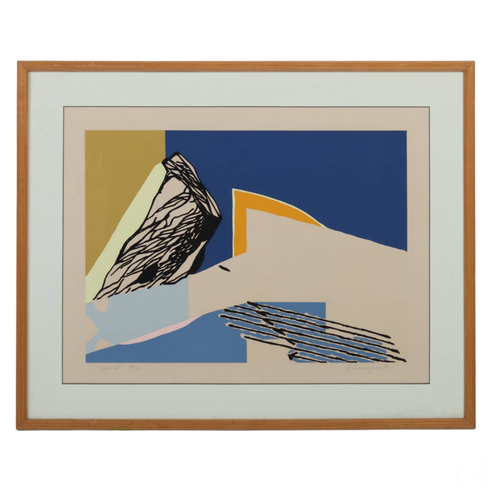 Hugo Consuegra 1929-2003 Opus Iii Serigraph Signed Auction