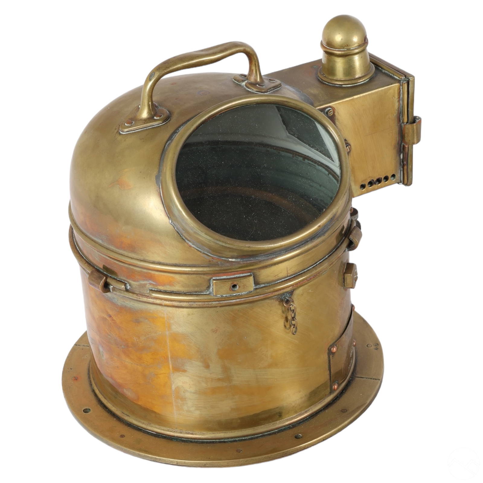 Nautical Salvage Vintage Ships Binnacle & Compass Auction