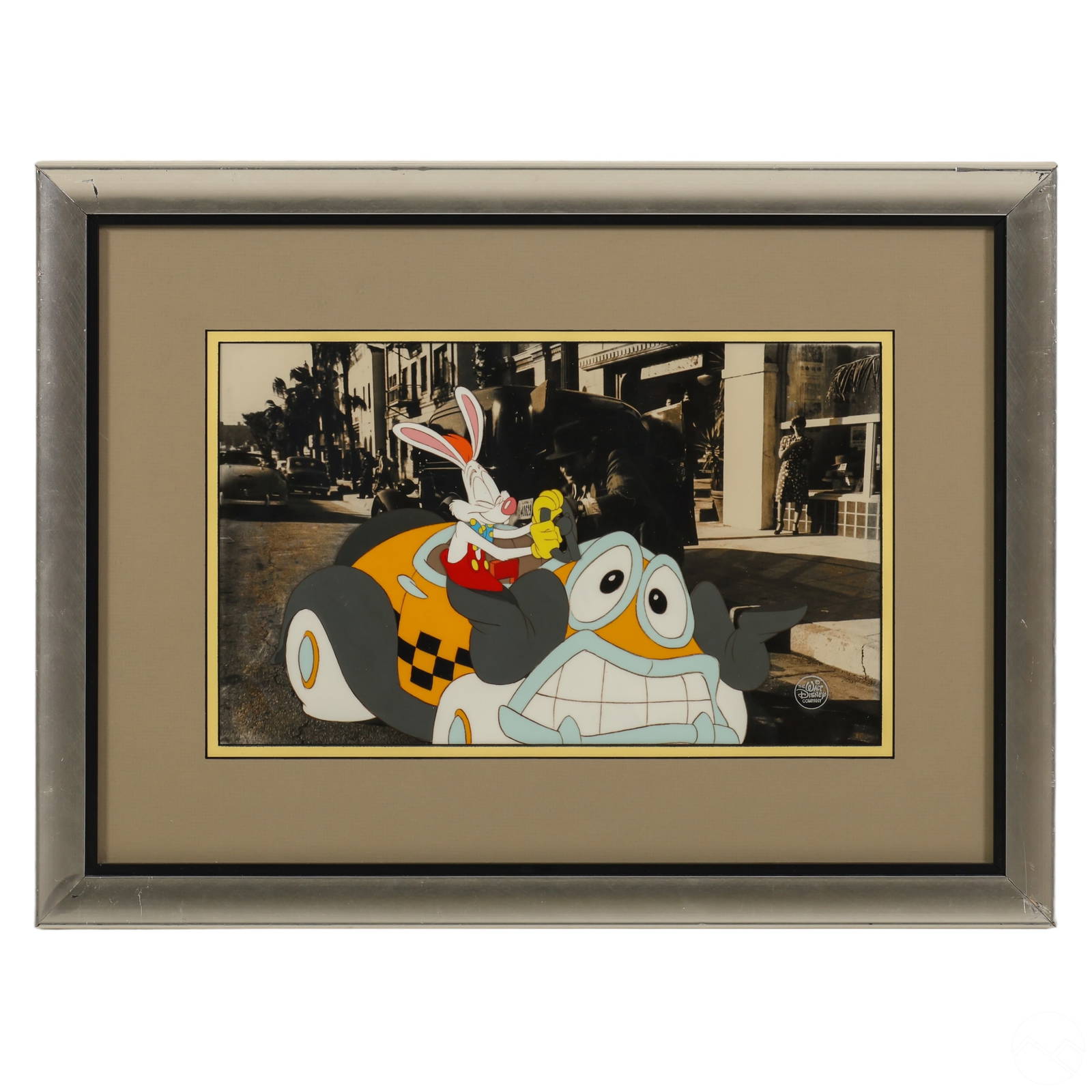 Walt Disney Roger Rabbit Movie Animation Cel & Coa Auction