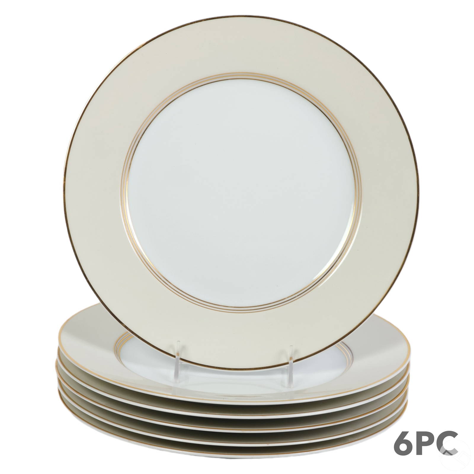 Ralph Lauren Limoges Porcelain Aldon Plates 6p Set Auction