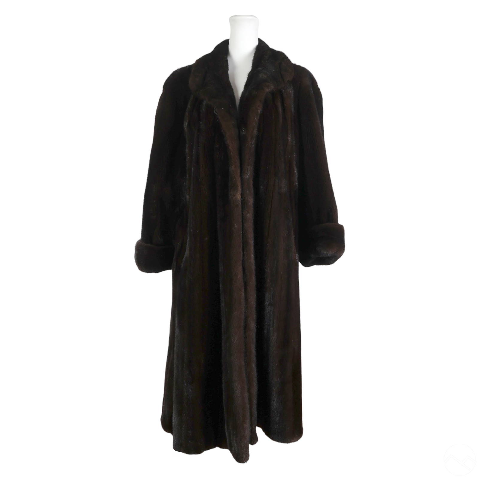 Designer Ladies Luxury Floor Length Opera Fur Coat Auction