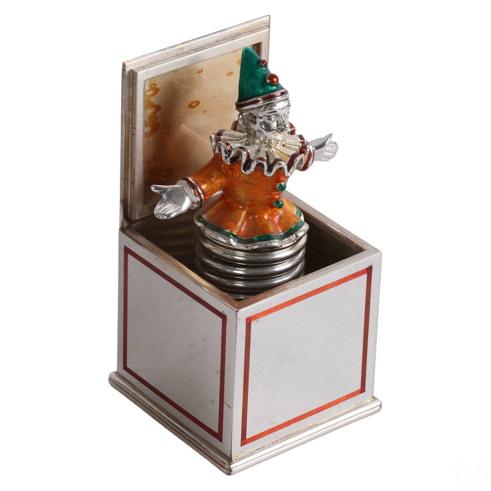 Gene Moore For Tiffany & Co Silver Jack-in-the-box Auction