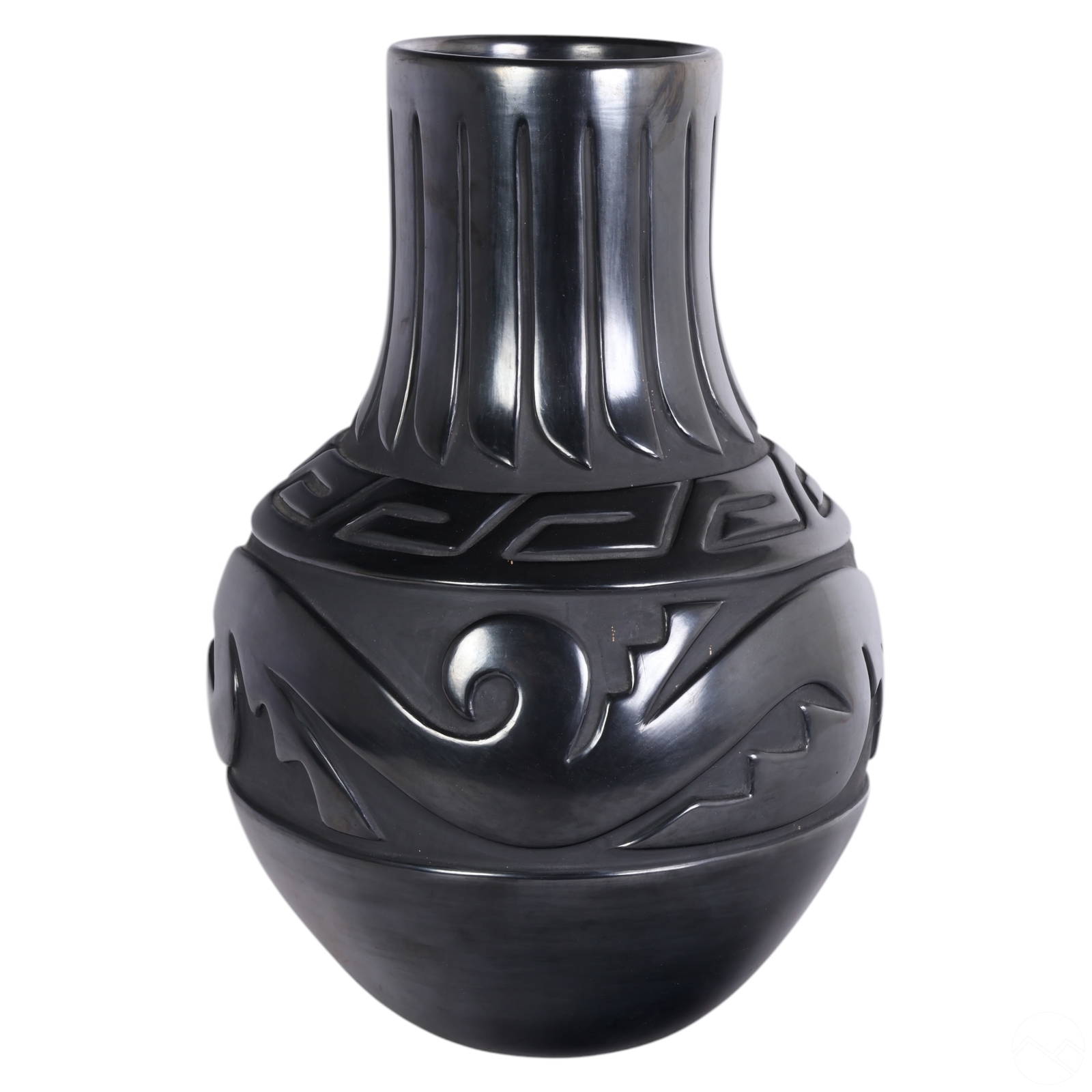 Mary Singer B.1936 Santa Clara Blackware Vessel Auction