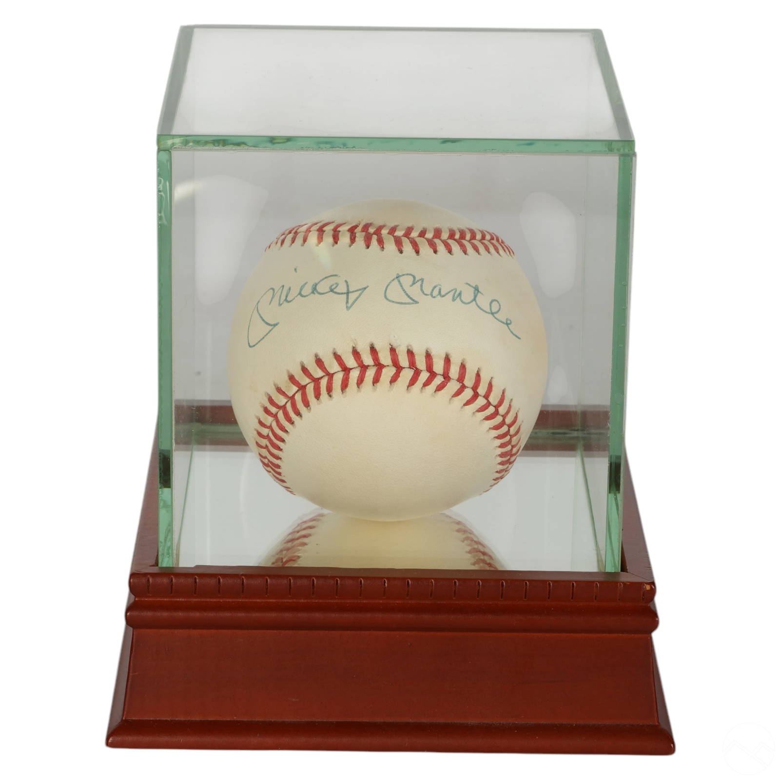 Mickey Mantle Authentic Signed Baseball W/ Jsa Coa Auction