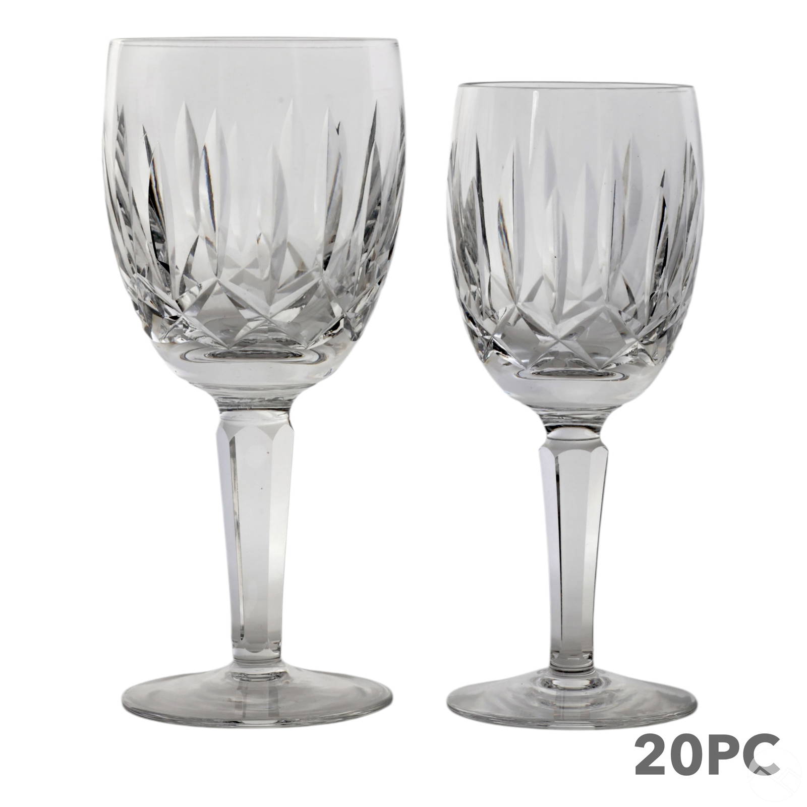 Waterford Irish Crystal Kildare Stemware 20pc Set - Mar 26, 2025 | Hill Auction Gallery In Fl