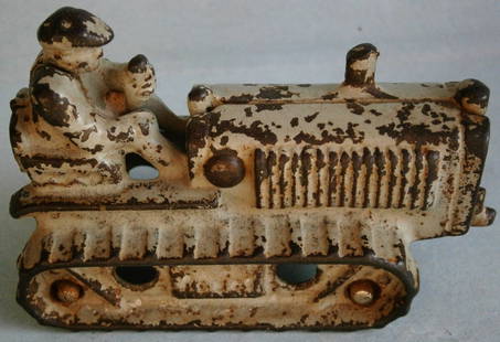 Rare Hubley 1930's "fordson" Cast Iron Toy Tractor