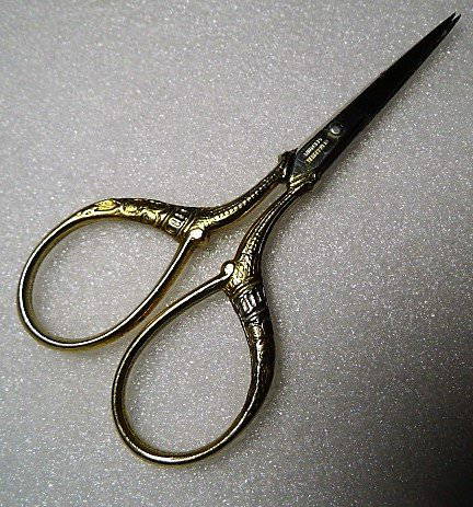 Vintage Sewing Scissors Germany Bergschere Scarce