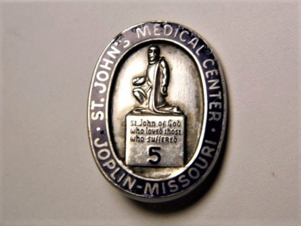 Antique Sterling Silver Hospitalers Nurses Pin