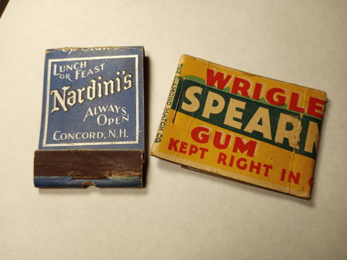 Vintage Match Covers Matchbooks