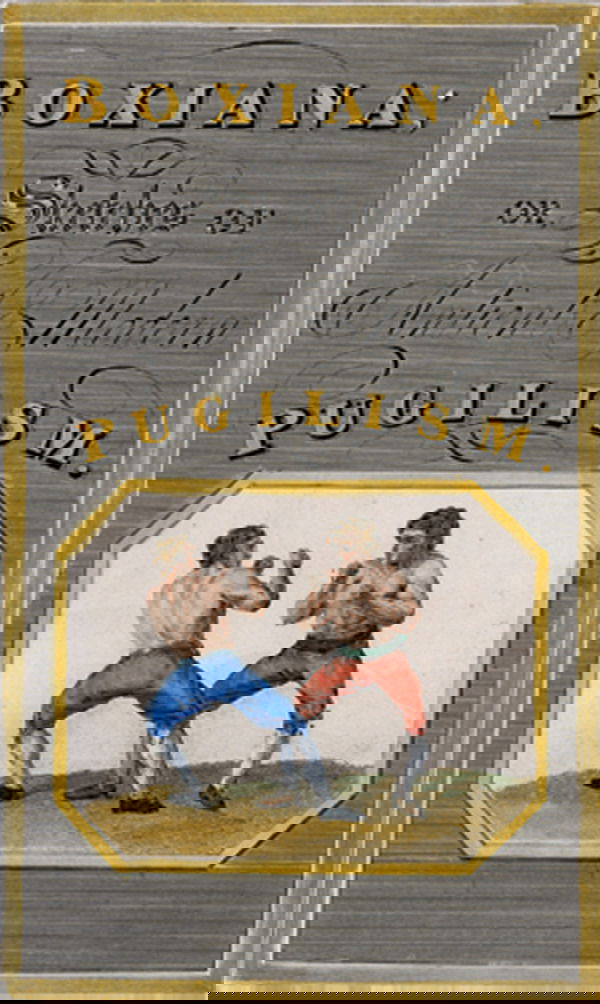 18: Four 1800s Early Boxing Etchings