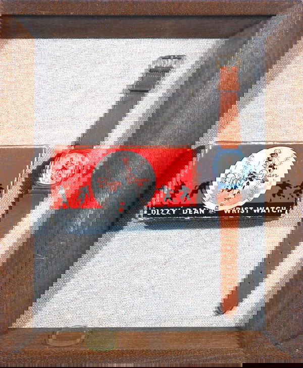 670: Dizzy Dean Signed Letter and Vintage Watch LOA