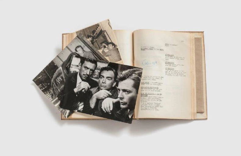 1959 La Loi By Jules Dassin Binded Script