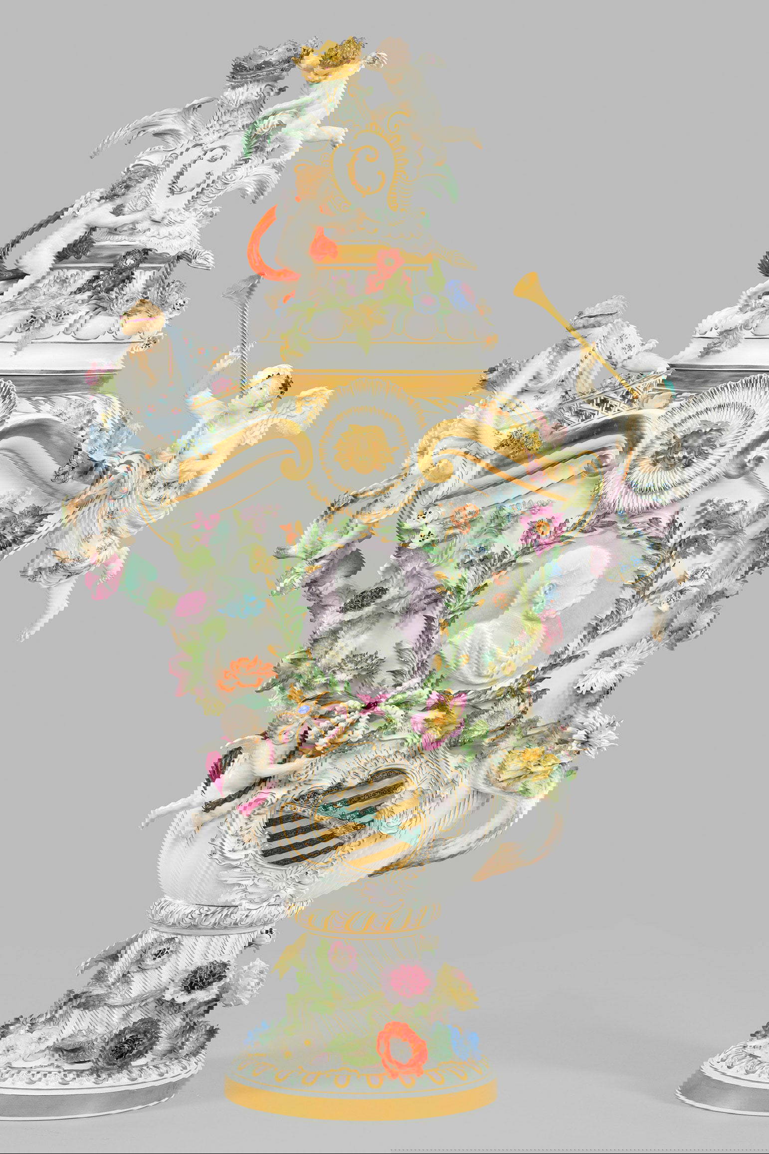 Einzigartige Monumentale Meissen Prunkvase Auction