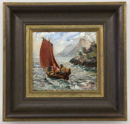 Winkelmann, Otto German Painter, Circa 1905 Two