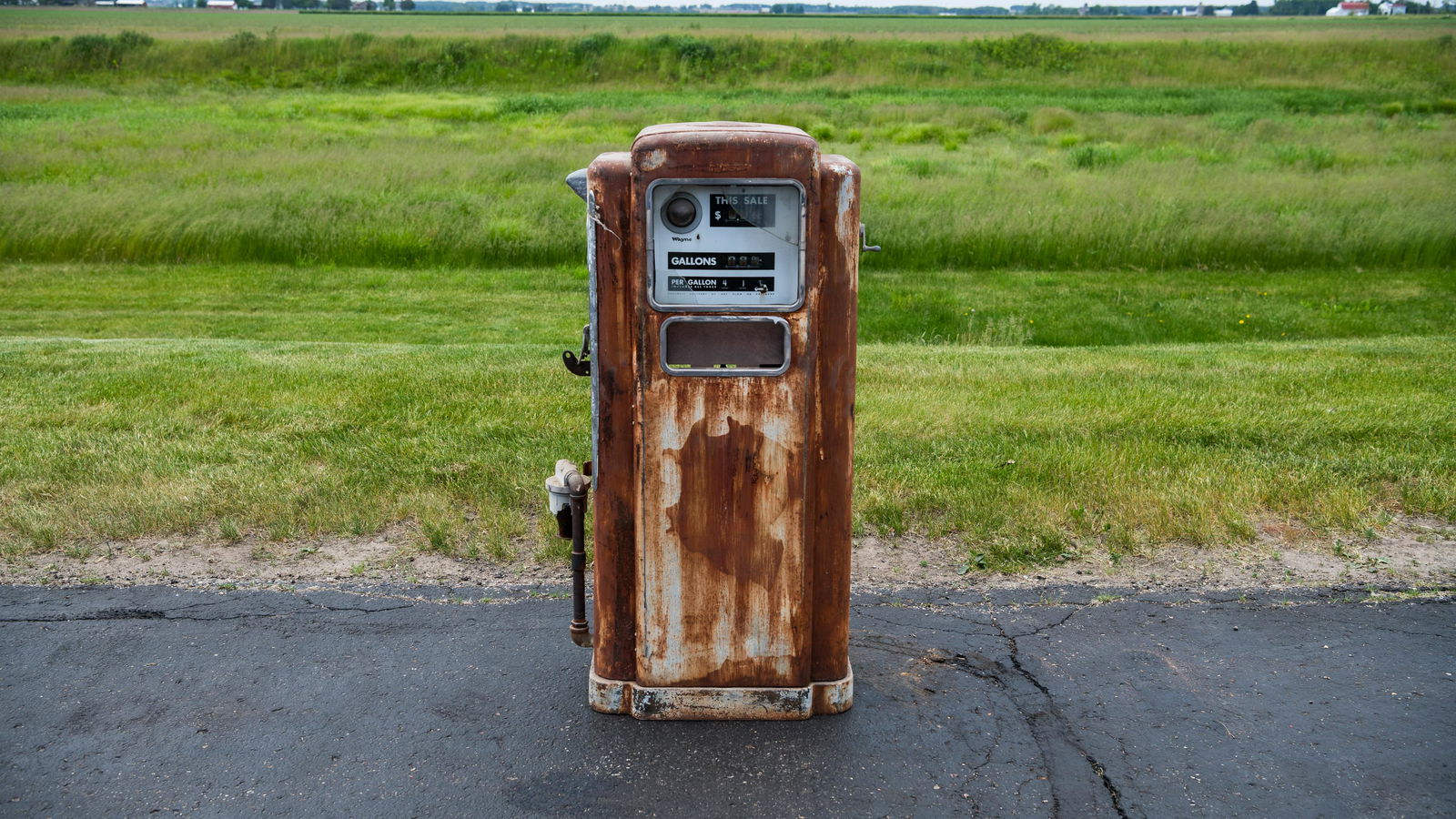 1947 1948 Wayne Gas Pump, Model 100b