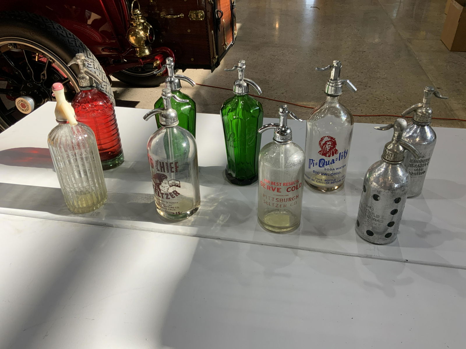 Glass Seltzer Dispensers