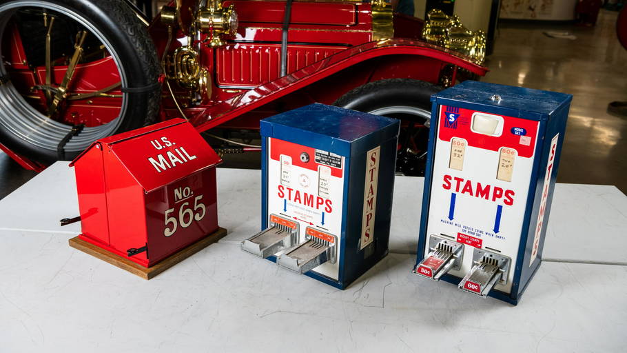 Mail Box & Stamp Vending Machines