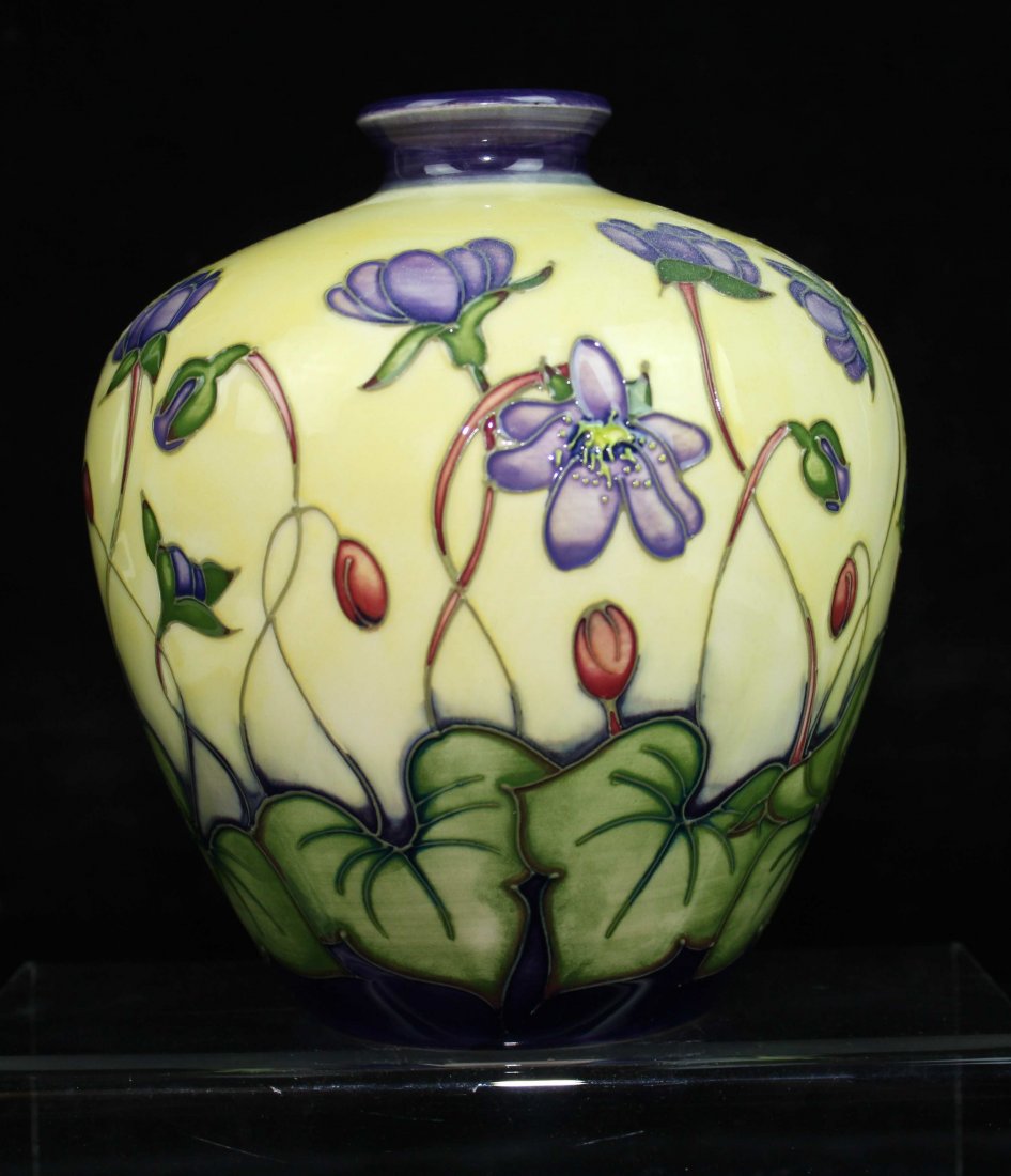 Emma Bossons For Moorcroft Pottery, Hepatica Pattern