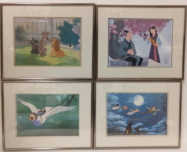 Lot of 4 Walt Disney Commemorative Lithographs - May 12, 2019 | World ...