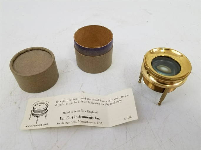 Van Cort Industries Instruments Brass Magnifier