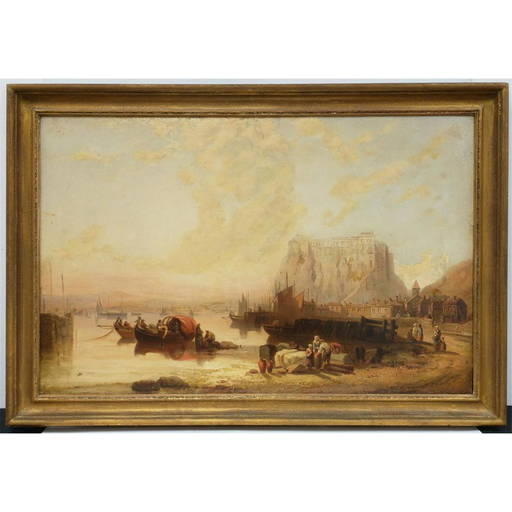 Painting By James Fleury, British (1847 1891).