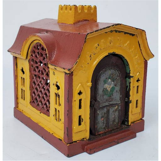 Antique Metal Mechanical Bank (magic Bank)