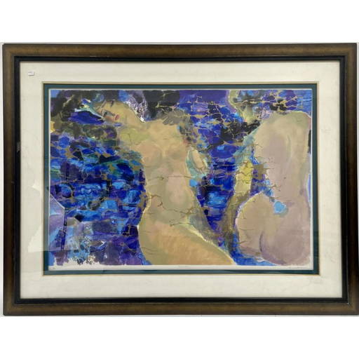 Monumental Signed And Numbered Lithograph