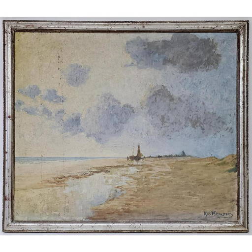 Robert Boudry, Painting, Oil on Wood Panel - Mar 25, 2022 | World Auction Gallery LLC in NY