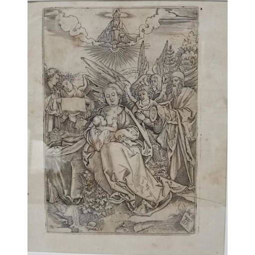 Albrecht Durer, Antique Etching On Paper