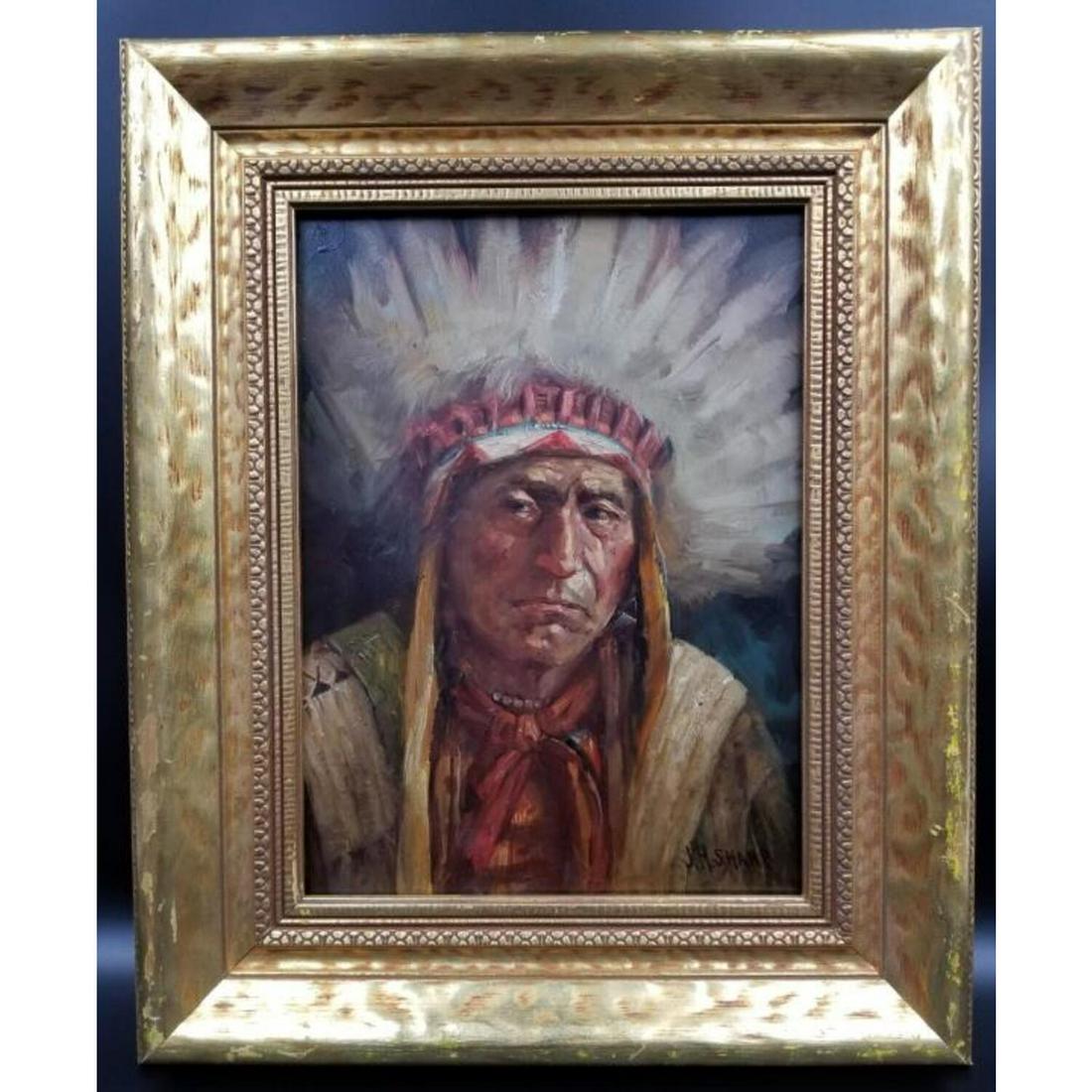 Joseph Henry Sharp, American (1859 1955) Attribution Painting