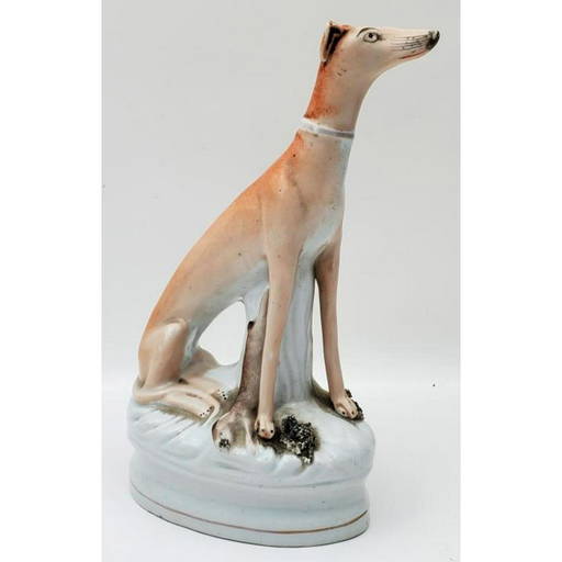 Antique English Porcelain Figure of Dog (#0045) on Dec 11, 2022 | World ...