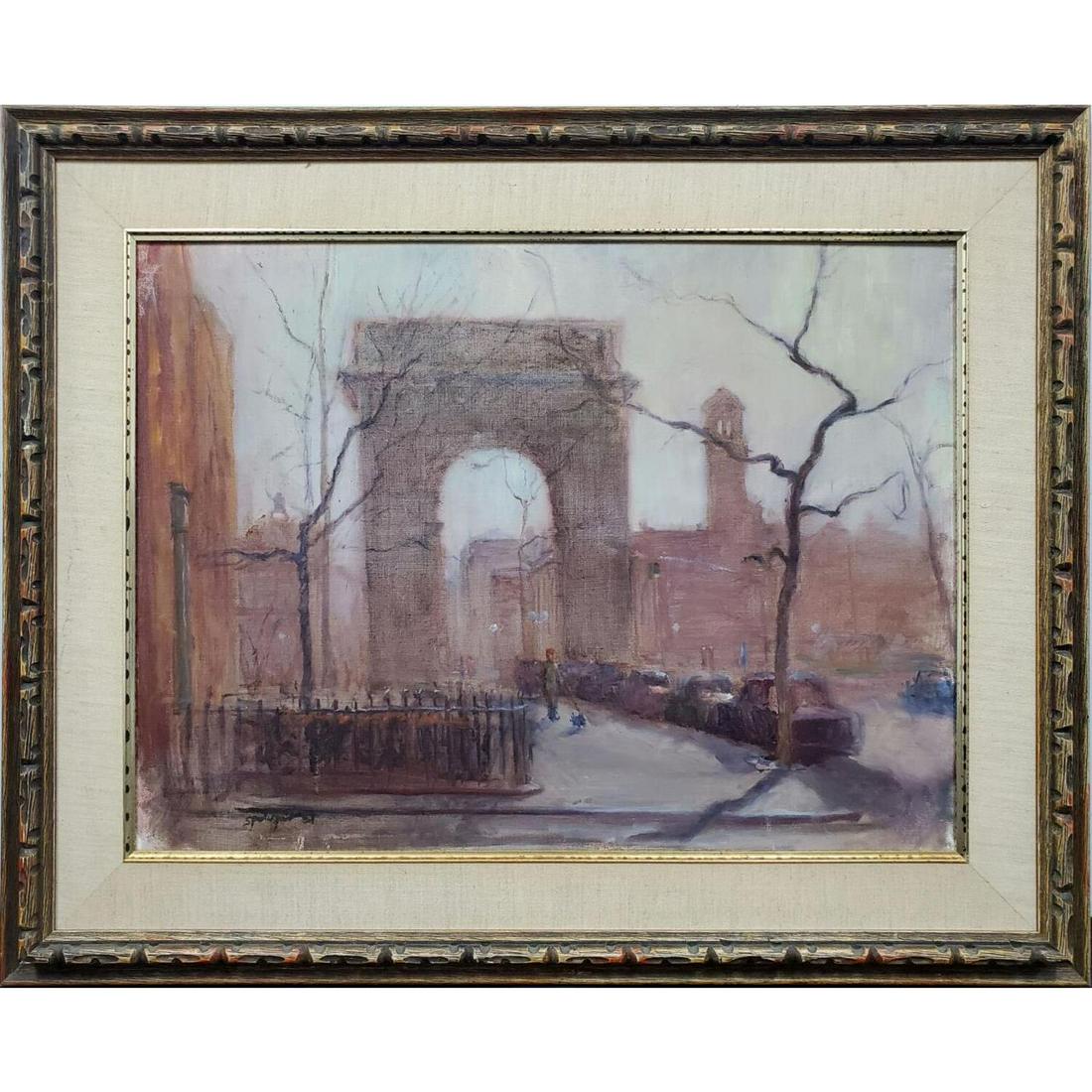 Anthony Springer, Ny, Usa (1928-1995) Painting Auction