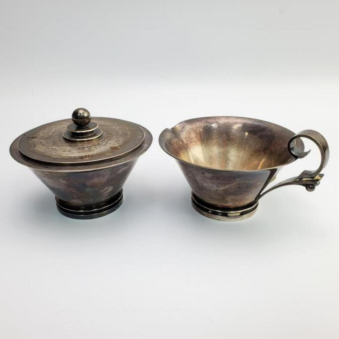 George Jensen, Denmark, Sterling Silver "pyramid" Auction